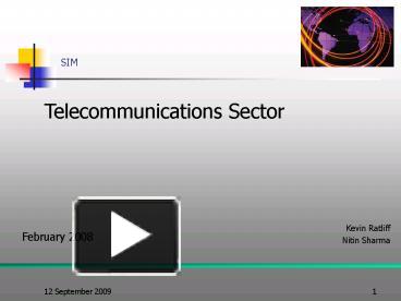 Telecom Sector presentation | free to view