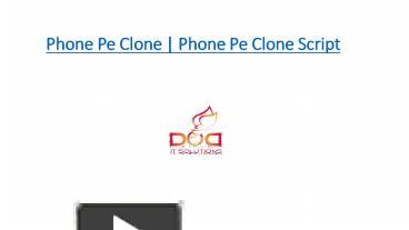 Phone Pe Clone | Phone Pe Clone Script | DOD IT SOLUTIONS presentation ...
