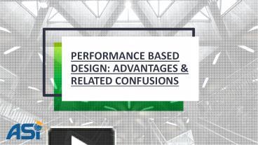 Performance Based Design: Advantages & Related Confusions presentation ...