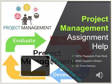 PPT – Project Management Assignment Help By MBA And Ph.D. Experts ...