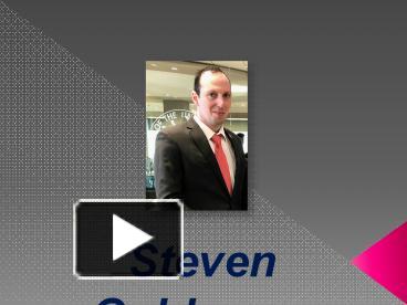 PPT – Steven Goldmann PowerPoint presentation | free to download - id ...