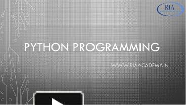 PPT – Python Courses In Marathahalli PowerPoint presentation | free to ...