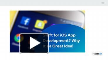 PPT – Swift for iOS App Development? Why It's a Great Idea! PowerPoint ...