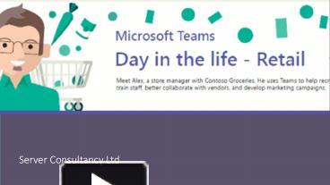 PPT – Microsoft Teams - Day in the real Life PowerPoint presentation ...