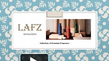 PPT – Female body spray brands PowerPoint presentation | free to ...