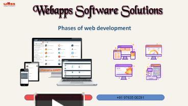 PPT – Phases of development In Webapps Software Solutions PowerPoint ...