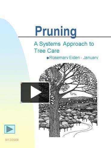 PPT – Pruning PowerPoint presentation | free to view - id: 90c9b-YWY5N