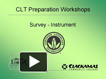 PPT – CLT Preparation Workshops PowerPoint presentation | free to view ...