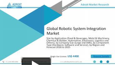 PPT – Robotic System Integration Market Growth with Challenges ...