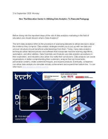 PPT – data analytics online course PowerPoint presentation | free to ...
