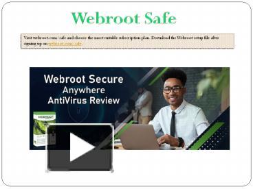Webroot.com/safe - Enter Webroot Key Code - Download Webroot ...