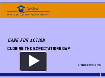 Case for action presentation | free to view