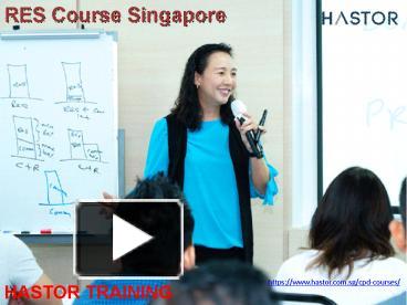 PPT – RES course PowerPoint presentation | free to download - id ...