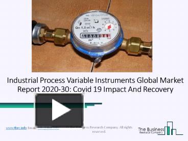 PPT – Global Industrial Process Variable Instruments Market Overview ...