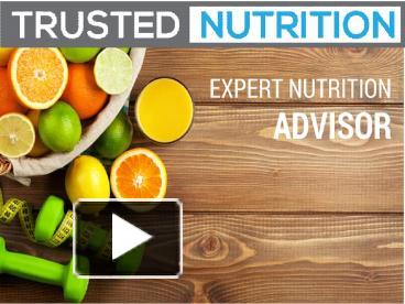 PPT – Diet And Nutritional Advisor PowerPoint presentation | free to ...
