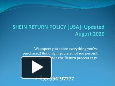 Shein return policy|shein returns|shein return presentation | free to ...