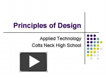 PPT – Principles of Design PowerPoint presentation | free to view - id ...