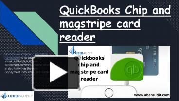 PPT – QuickBooks Chip and magstripe card reader PowerPoint presentation ...
