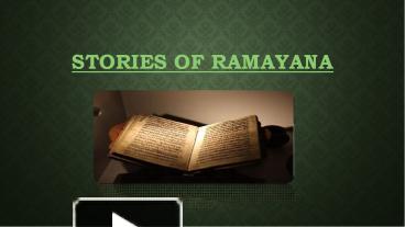 Stories of Ramayana presentation | free to download