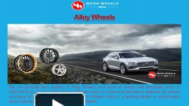 PPT – Alloy Wheels (1) PowerPoint presentation | free to download - id ...