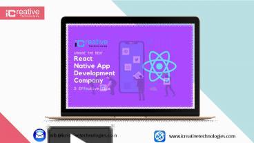 PPT – Choose the Best React Native App Development Company PowerPoint ...