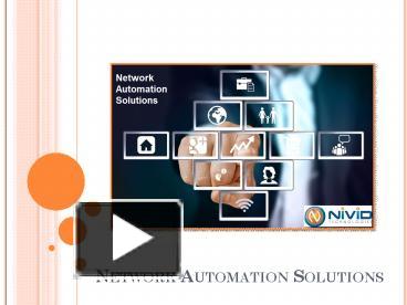 Network Automation Solutions – The Impact Of Automation In A Business ...