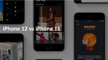 iPhone 12 vs iPhone 11 presentation | free to download