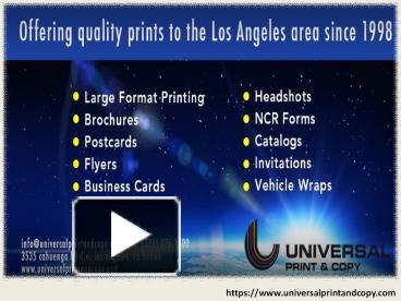 PPT – Vital Steps Involved In the Online Printing of Posters and ...