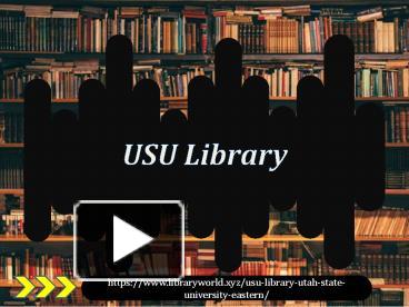 usu library presentation | free to download
