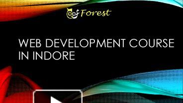 PPT – Web development course in Indore PowerPoint presentation | free ...