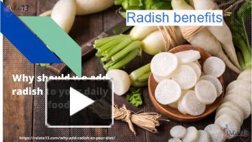 benefits of Radish presentation | free to download