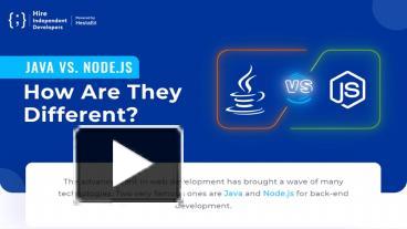 PPT – Java vs. Node.js: How are They Different? PowerPoint presentation ...