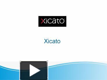 PPT – Xicato Inc (1) PowerPoint presentation | free to download - id ...