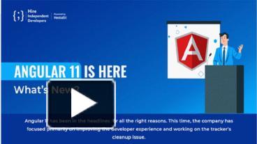 PPT – Angular 11 Is Here- What’s New? PowerPoint presentation | free to ...