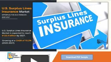 PPT – US Surplus Lines Insurance Market Size, Share | Industry Analysis ...