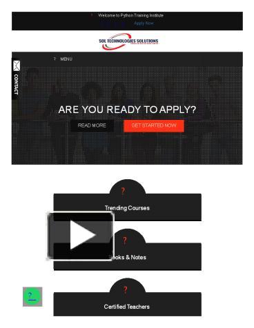 PPT – Python Training Institute in Delhi with Advanced Modules ...