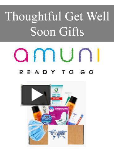 PPT – Thoughtful Get Well Soon Gifts PowerPoint presentation | free to ...