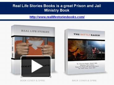 PPT – Real Life Stories Books is a great Prison and Jail Ministry Book ...