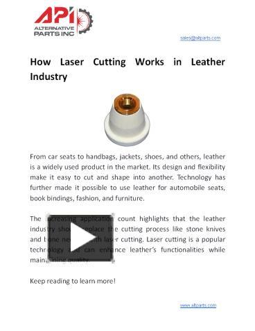 PPT – How Laser Cutting Works in Leather Industry PowerPoint ...