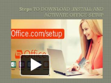 PPT – Steps to Download and Activate Office Product Key - Office.com ...