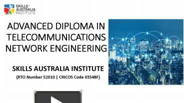 PPT – Make your career in the telecommunication industry with our ...