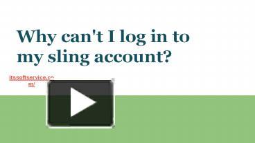 PPT – Sling TV Activation PowerPoint presentation | free to download ...