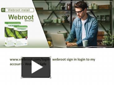 www.webroot.com/login - webroot sign in login to my account - Webroot ...