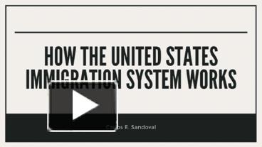 How the United States Immigration System Works presentation | free to view
