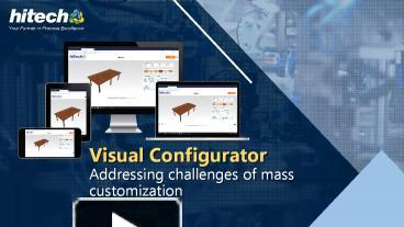 Visual Configurator – Addressing Challenges of Mass Customization ...