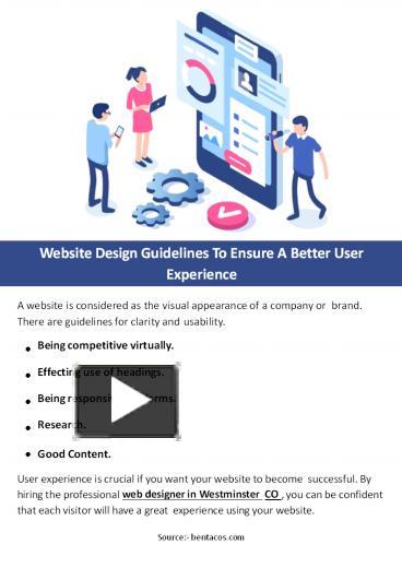 Website Design Guidelines To Ensure A Better User Experience ...