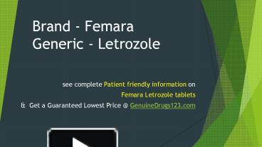 Letrozole Femara 2.5 Mg Tablet Cost, Dosage, Uses, Side Effects ...