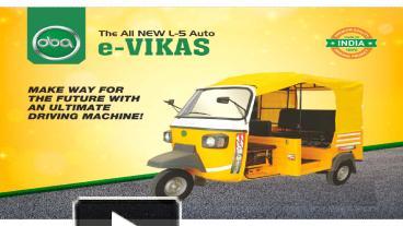 OBA's New Auto Rickshaw Price in India presentation | free to download