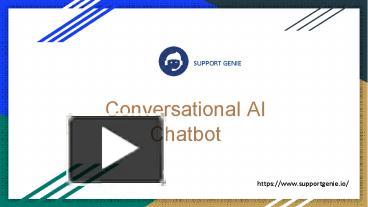 Conversational AI Chatbot presentation | free to download