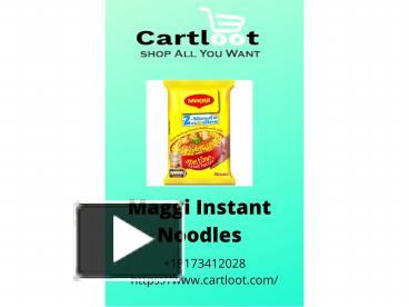 Maggi Noodles presentation | free to download